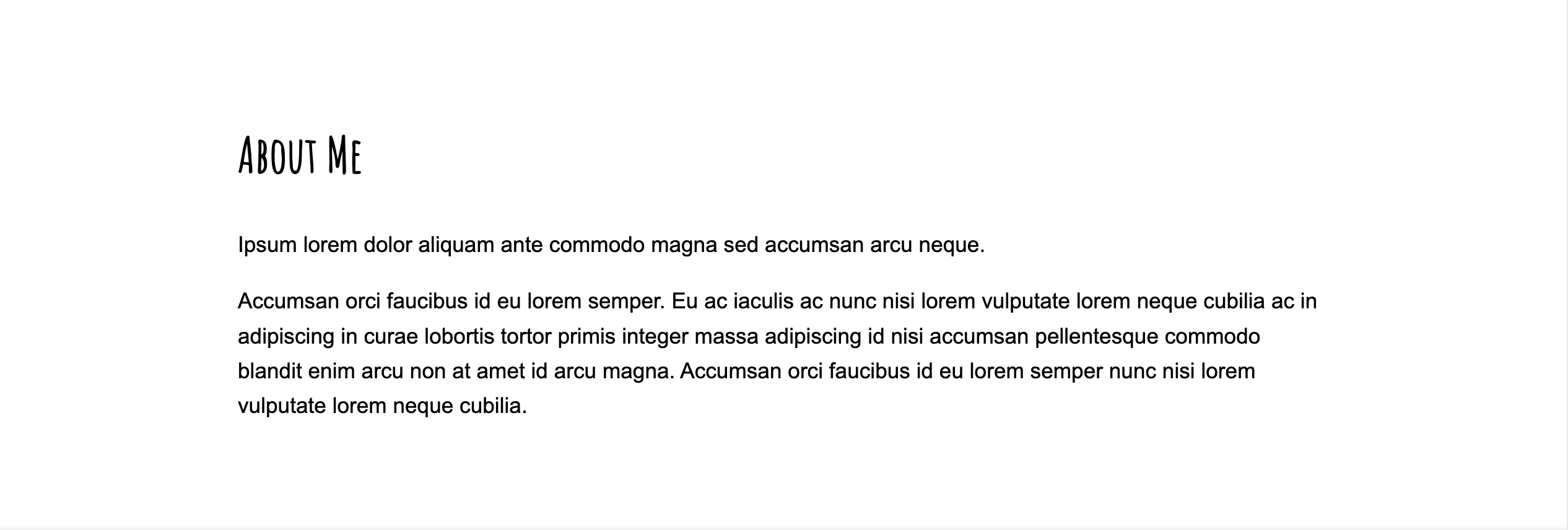 Make a fake portfolio website